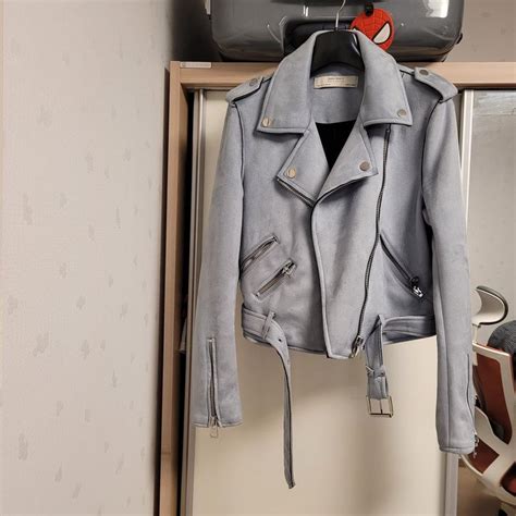 자라 스웨이드 라이더 자켓 헬로마켓