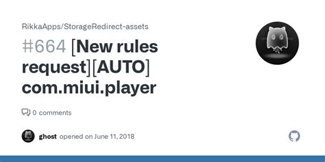 New Rules Request AUTO Com Miui Player Issue RikkaApps StorageRedirect Assets GitHub