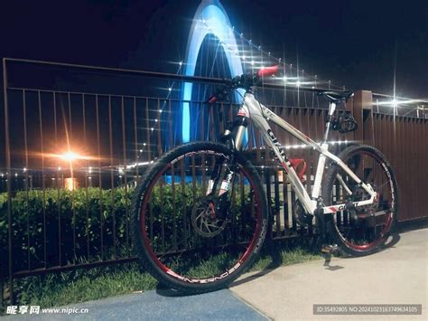 夜骑汾河公园摄影图自然风景自然景观摄影图库昵图网
