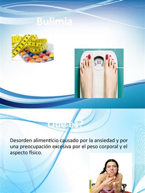 Bulimia Causas Síntomas Y Tratamiento Pdf Salud Y Bienestar