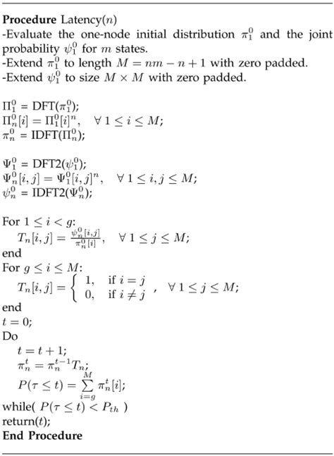 The Procedure For Evaluating The Detection Latency Download