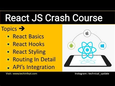 React JS Crash Course For Everyone Learn From Basics Hooks Styles Routing Form Axios API