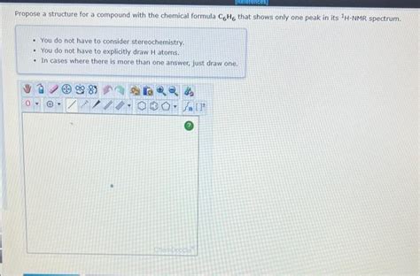 Solved Propose A Structure For A Compound With The Chemical