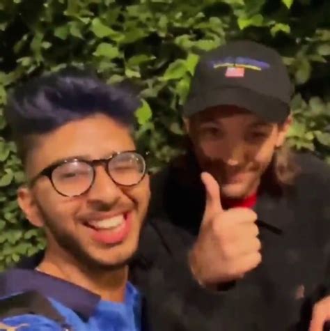 Louis With A Fan At The First Uefa Semi Final Last Tumbex