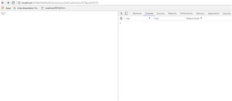 C Wcf Rest Service Get Method Unable To Display Json Data Stack