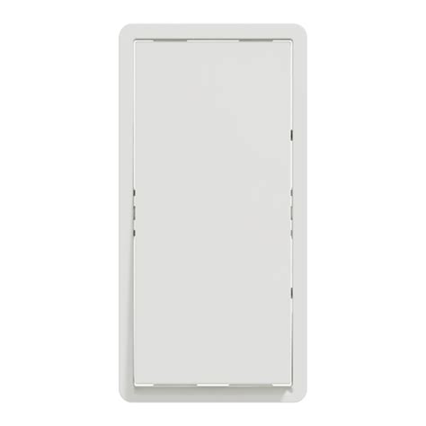X Series Universal Switch Module Rocker Cover Plate Matte White