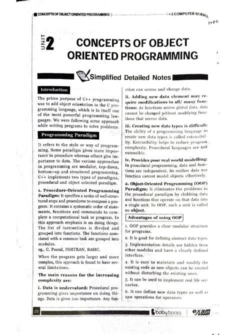 Concepts Of Oop Its Is Basic Fundamentals Computer Science