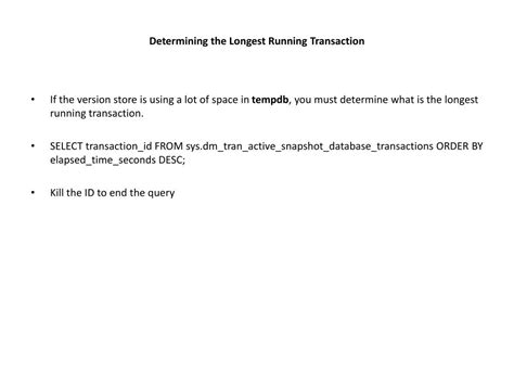 PPT TEMPDB Capacity Planning PowerPoint Presentation Free Download ID