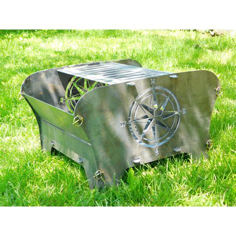 Compass Fire Pit Nashville Metal Art