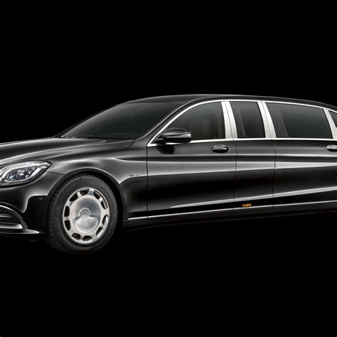 Download Wallpaper Black Background Mercedes Luxury Maybach 2018