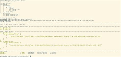Ansible And Cisco Example