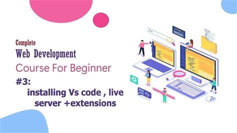 Installing Vs Code Live Server Extension Web Development Complete Course 2024 For