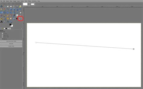 How To Draw A Line In GIMP Tech Lounge How To Draw A Line In GIMP Tech Lounge