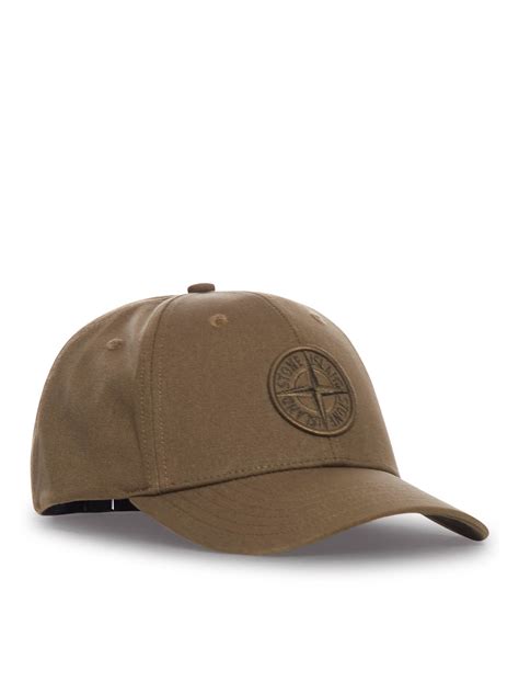Stone Island Compass Logo Baseball Cap K1s159100996s0065v0054