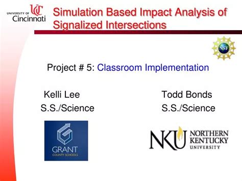 Ppt Simulation Based Impact Analysis Of Signalized Intersections Powerpoint Presentation Id