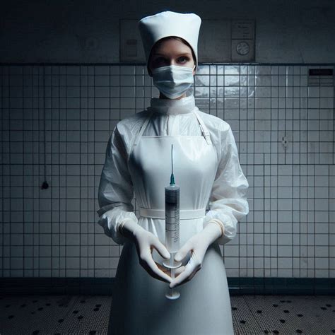A Strict Nurse In A Tiled Hospital Room By Whitehaven112 On Deviantart
