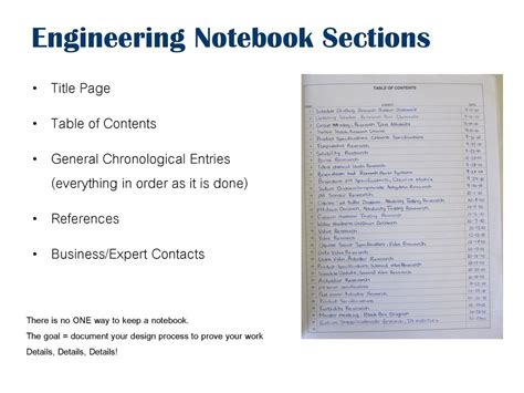 Engineering Notebook What Is An Engineering Notebook Ppt Download