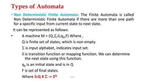Introduction To Finite Automata Pptx Programming Languages Computing