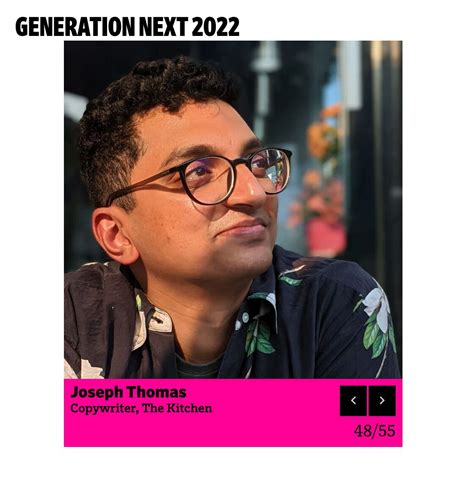 Joseph Thomas On Linkedin Super Stoked To Be A Part Of Ad Ages Generation Next Since I Dont