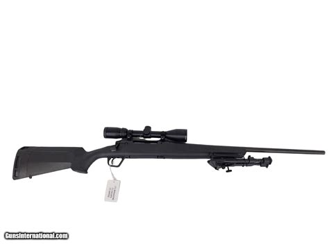 Savage Arms Axis Black Synthetic Stock W Scope Bipod Magazine 25 06