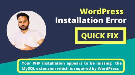 Your Php Installation Appears To Be Missing The Mysql Extension Which Is Required By Wordpress