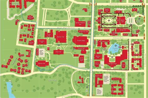 Ul Campus Map
