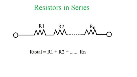 Resistors In Series Geeksforgeeks