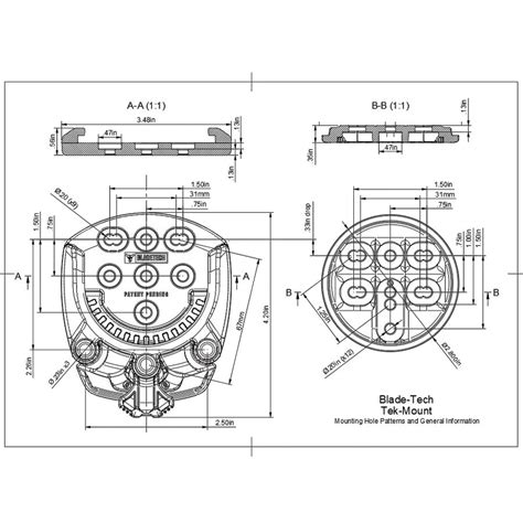 Blade Tech Tek Mount Quick Connect Mounting System Tactical