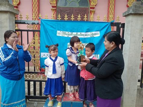 မိုင်းပျဉ်းမြို့ မိခင်နှင့်ကလေးမူကြိုကျောင်းကလေးများ ကာယစွမ်းရည်ပြိုင်ပွဲ ဆောင်ရွက