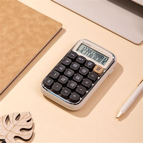 Deli 델리 델리 누사인 레트로 기계식 계산기 위시버킷