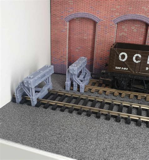 Stl File Oo Gauge Stop Buffers Short 🛑・3d Print Object To Download・cults
