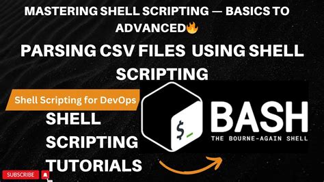 Shell Script To Read A Csv File Line By Line Read Command With Here