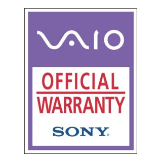 Vaio Official Warranty Logo Png Download Bootflare
