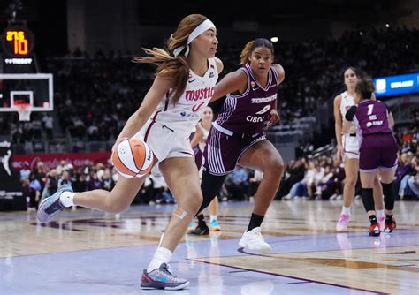 Shakira Austin Hits Winning Free Throws As Mystics Spoil Tempo Opener