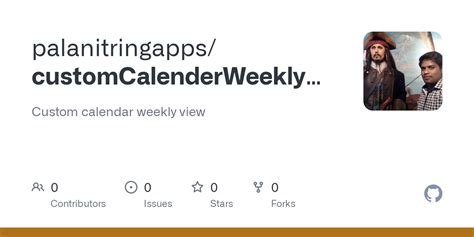Github Palanitringappscustomcalenderweeklydate Custom Calendar