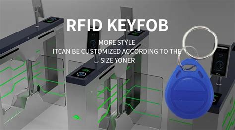Icid Uid Rewritable Composite Key Tags Keyfob Dual Chip Frequency Rfid