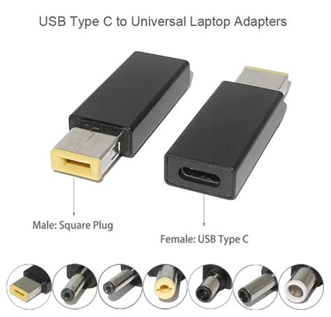 Usb Type C Laptop Adapter Connector Dc Power Supply Female To Laptop