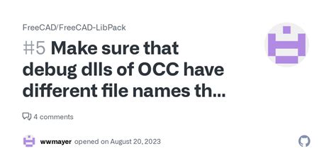 Make Sure That Debug Dlls Of Occ Have Different File Names Than From Release Build · Issue 5