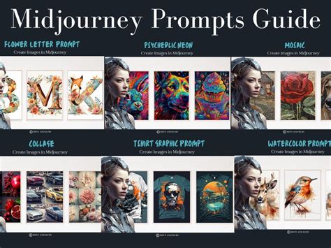 Midjourney Tile Prompt Guide Ai Art Midjourney Prompts For Etsy My