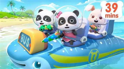 کارتون بیبی باس با داستان اتوبوس کوسه نهنگ