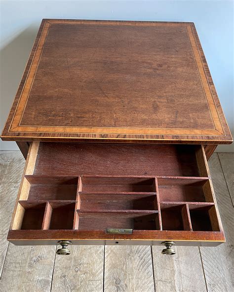 Regency Work Table Antique Work Table Mahogany Work Table Antique Sewing Table Antique Game