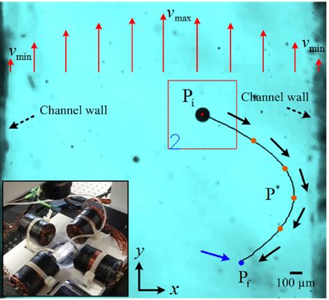 A Controlled Paramagnetic Microparticle Moving Along An Optimal Download Scientific Diagram
