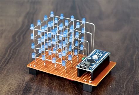 Мини 3d светодиодный куб Led Cube на Arduino своими руками Лучшие самоделки своими руками