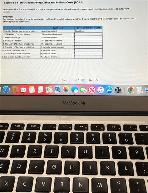 Solved Exercise 1 1 Static ﻿identifying Direct And
