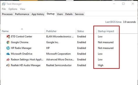 Windows 10 Improve Startup Time