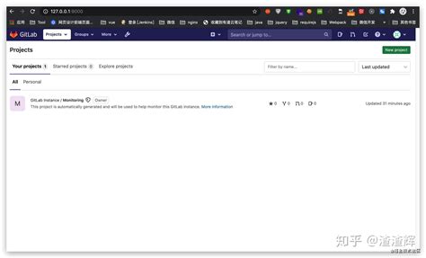 docker下gitlab安装配置与使用 知乎