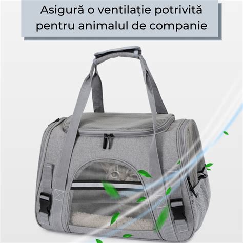 Чанта Youblink за транспортиране на малки домашни любимци куче котка брезент и памук размери