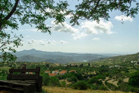 무성한 녹색 언덕 꼭대기에 앉아있는 나무 벤치 사진 Unsplash의 무료 벽지 이미지
