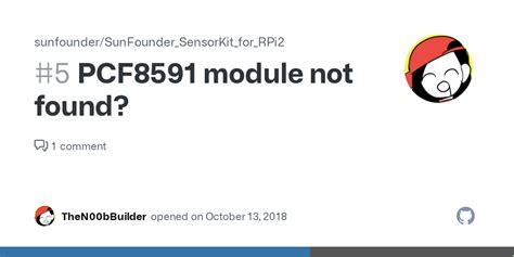 Pcf8591 Module Not Found · Issue 5 · Sunfoundersunfoundersensorkitforrpi2 · Github