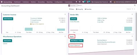 How To Import Bank Feeds And Bank Statements With Odoo 16 Accounting App